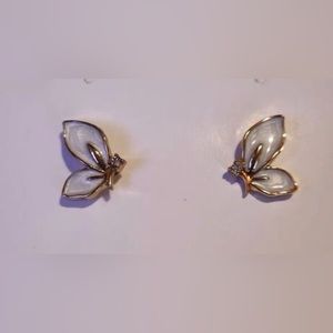 Jewelry | Purity Butterfly Fairy Shimmer Enamel Innocent Side Profile ...